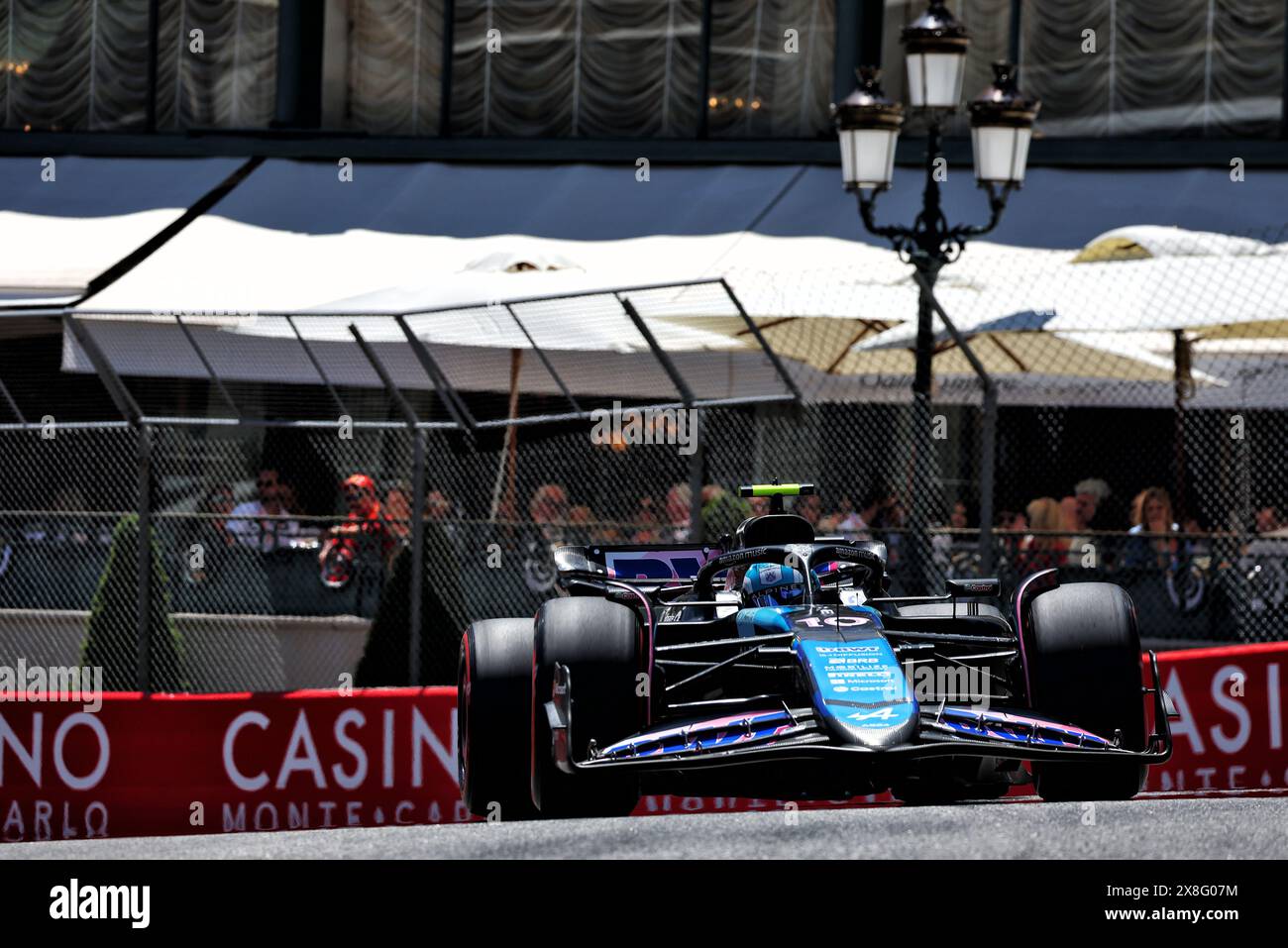 Monte Carlo, Monaco. 25th May, 2024. Pierre Gasly (FRA) Alpine F1 Team ...