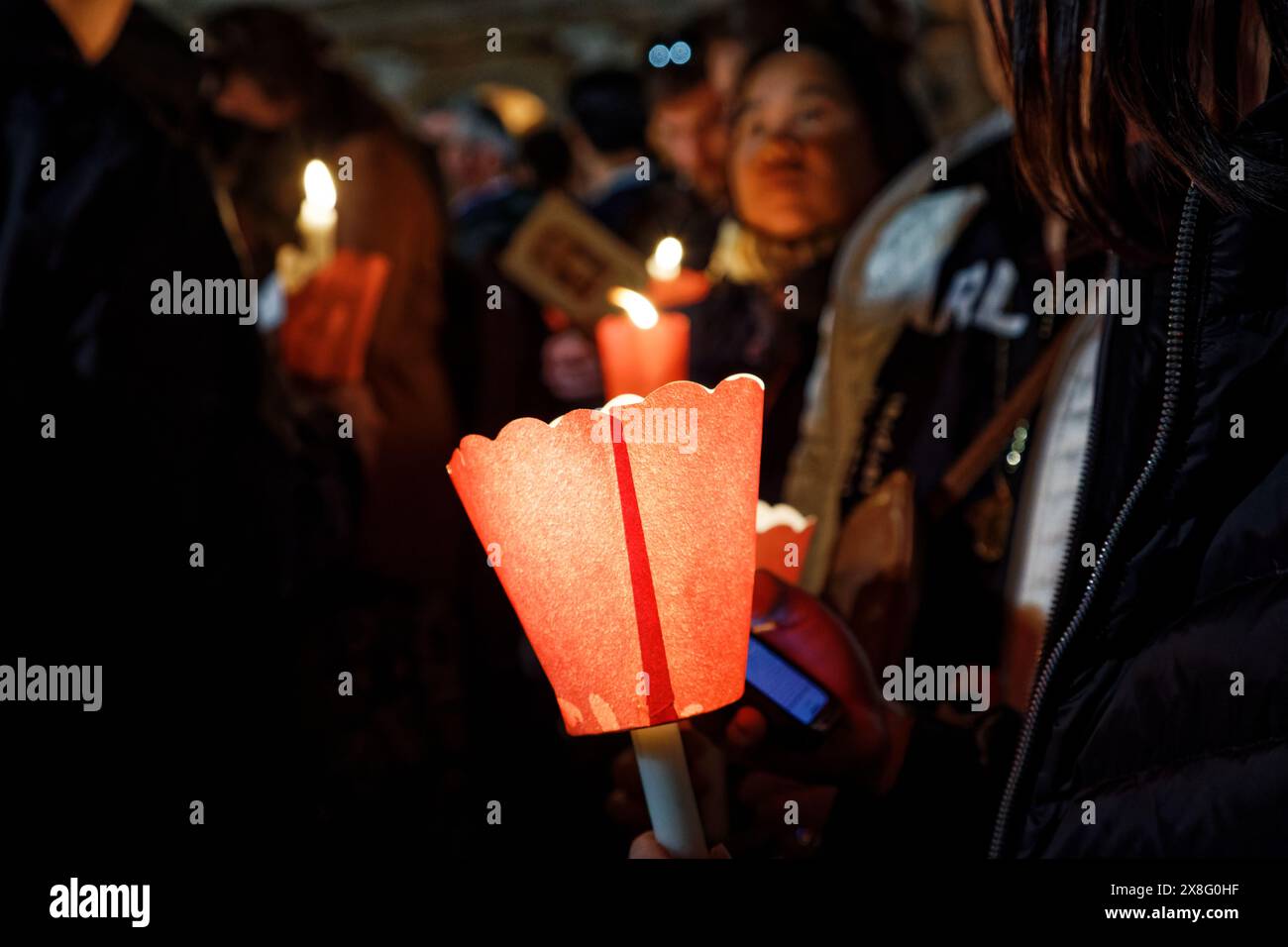 Via Crucis at Colosseum with Pope Holy Week event Christian faith ...
