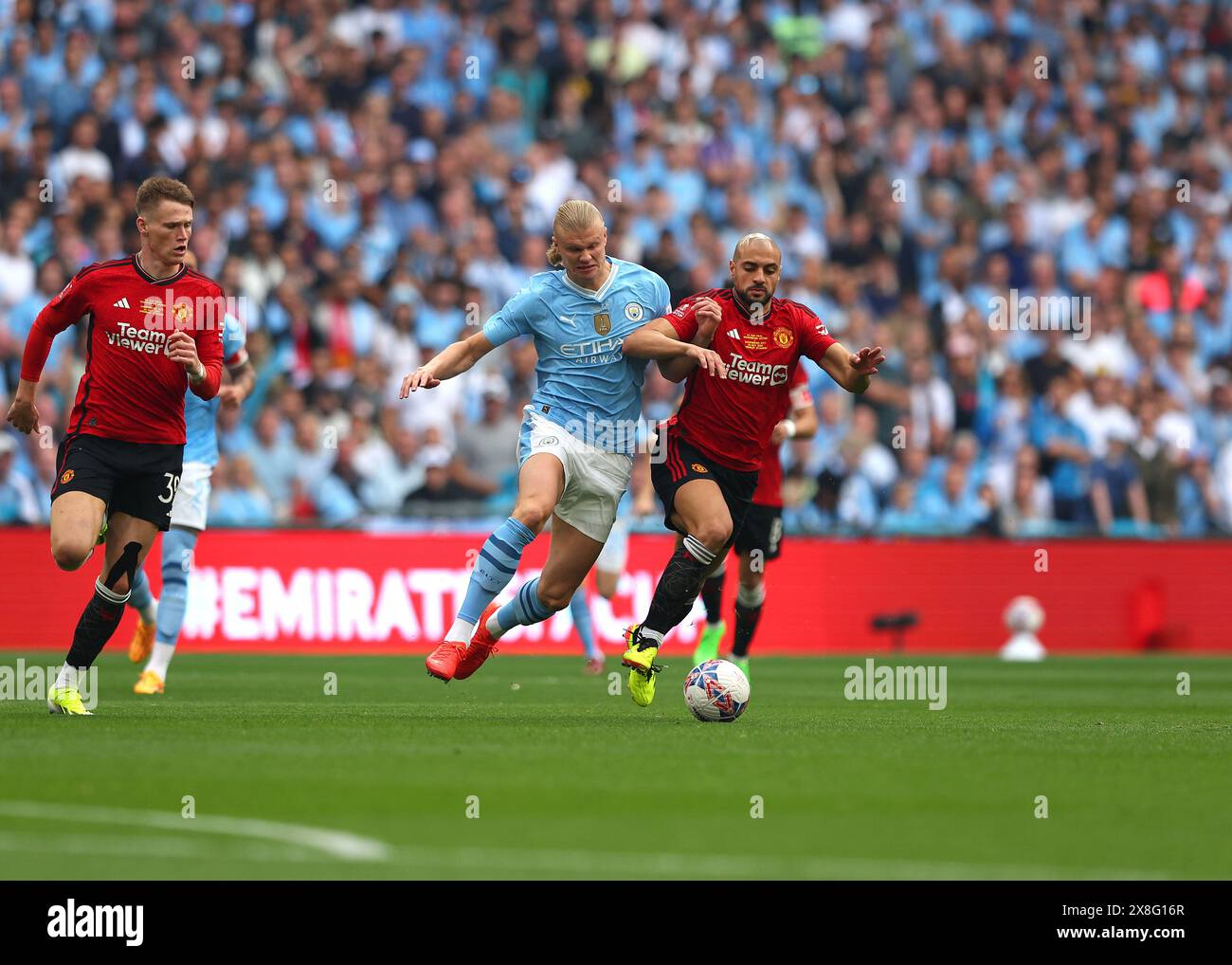 Wembley Stadium, London, UK. 25th May, 2024. FA Cup Final Football ...