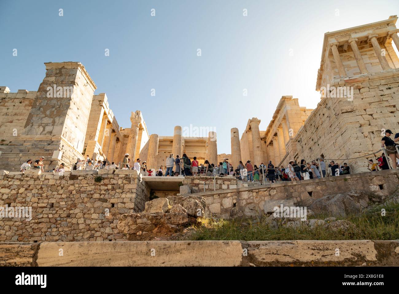 The Propylaea, The Acropolis of Athens, Athens (Athina), Central Athens ...