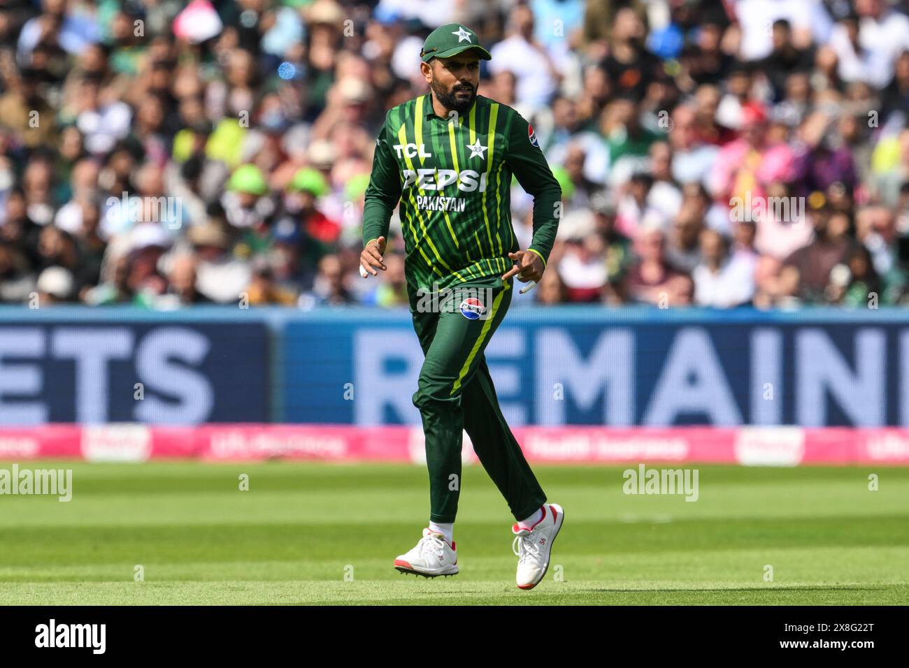 Babar Azam of Pakistan during the Vitality T20 International Series ...