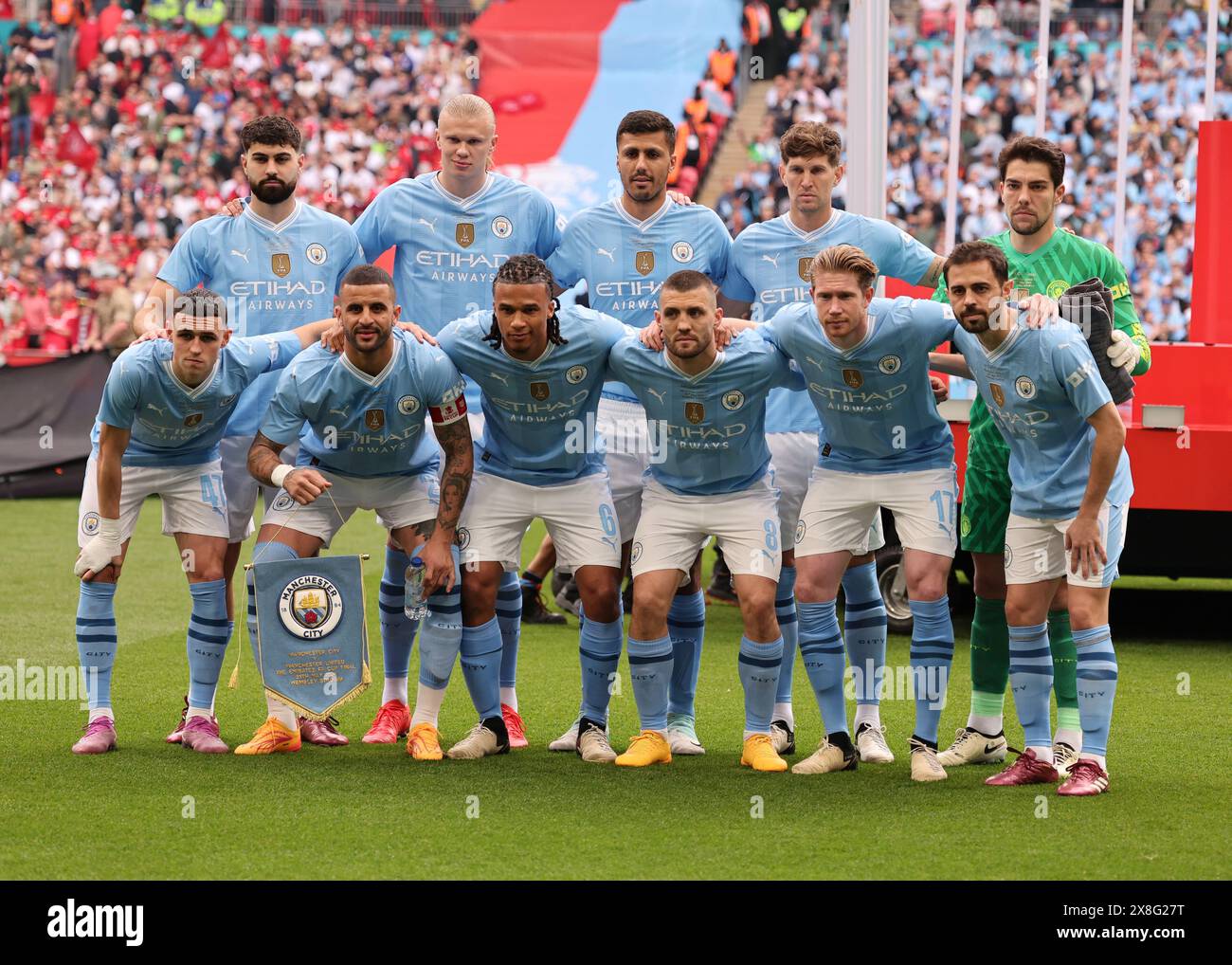 Manchester city starting eleven hi-res stock photography and images - Alamy
