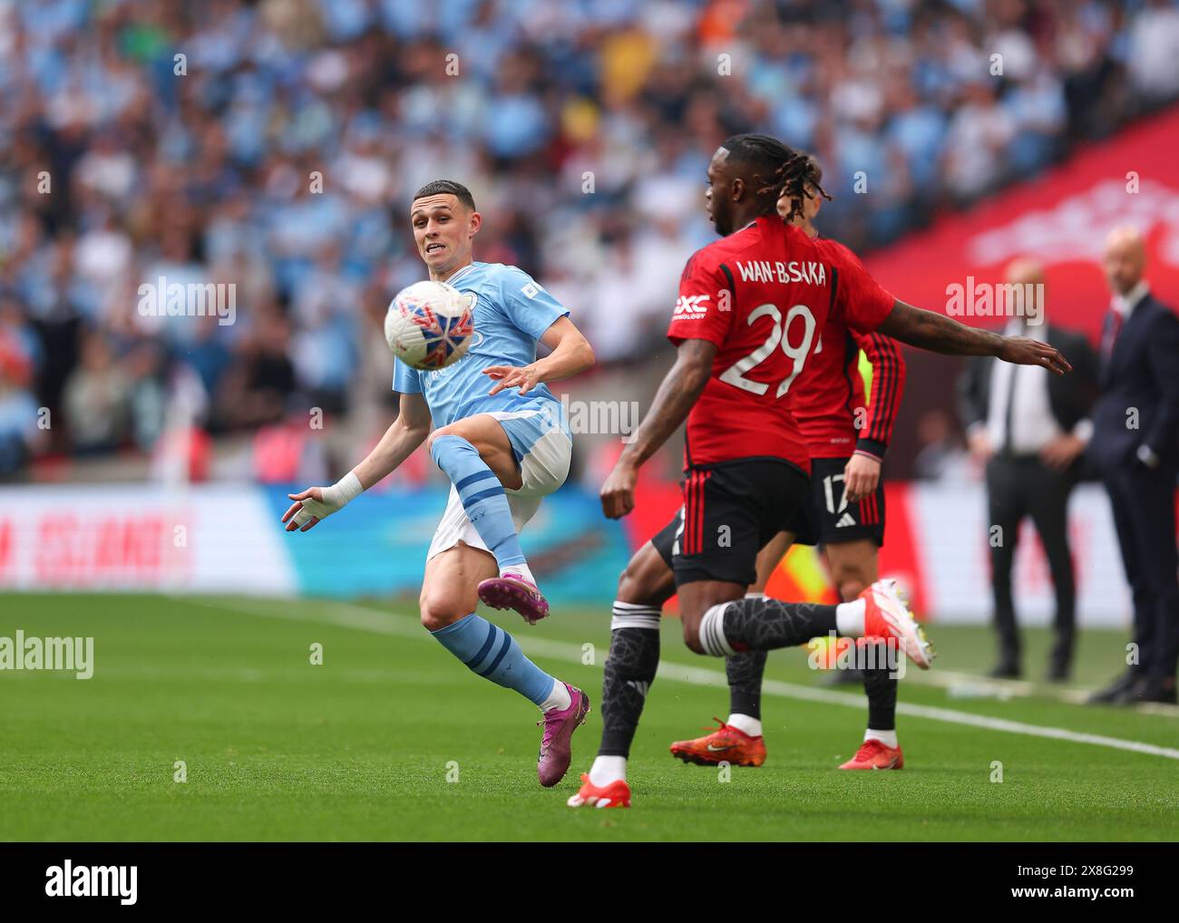 Wembley Stadium, London, UK. 25th May, 2024. FA Cup Final Football ...