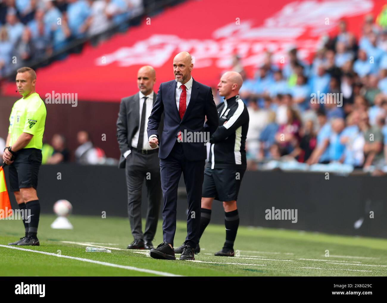 Wembley Stadium, London, UK. 25th May, 2024. FA Cup Final Football ...