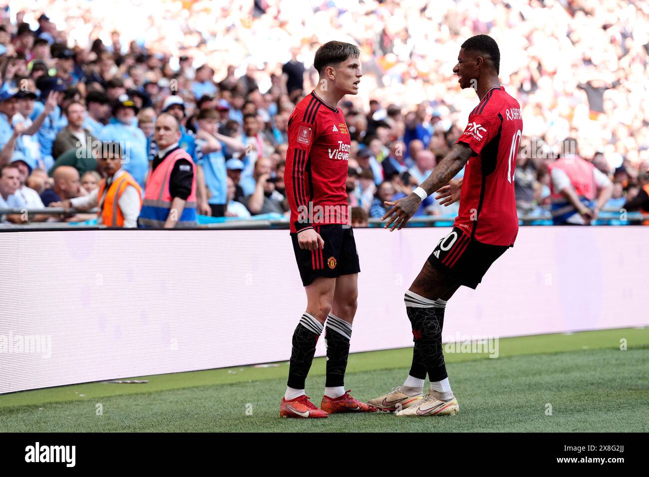 Alejandro garnacho rashford hi-res stock photography and images - Alamy