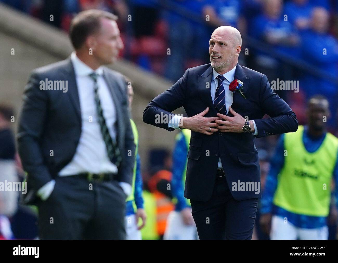 Rangers manager Philippe Clement during the Scottish Gas Scottish Cup ...