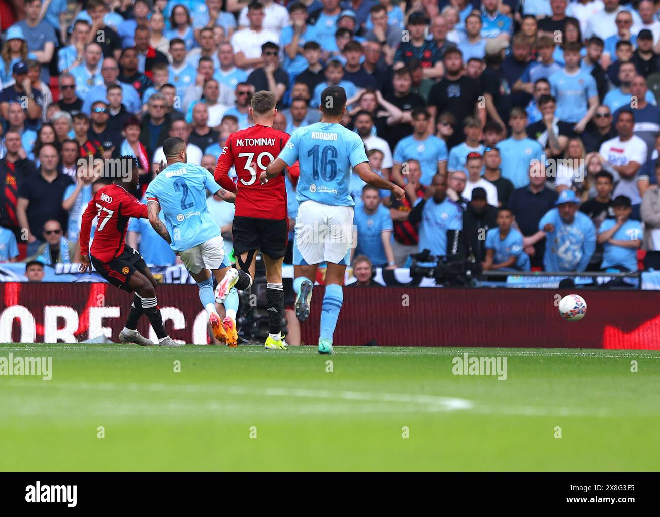Wembley Stadium, London, UK. 25th May, 2024. FA Cup Final Football ...
