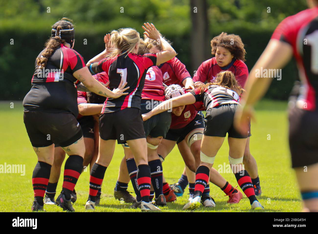 London, UK. 25th May, 2024. Camberley Rugby Club, Surrey, 25th May 2024 ...