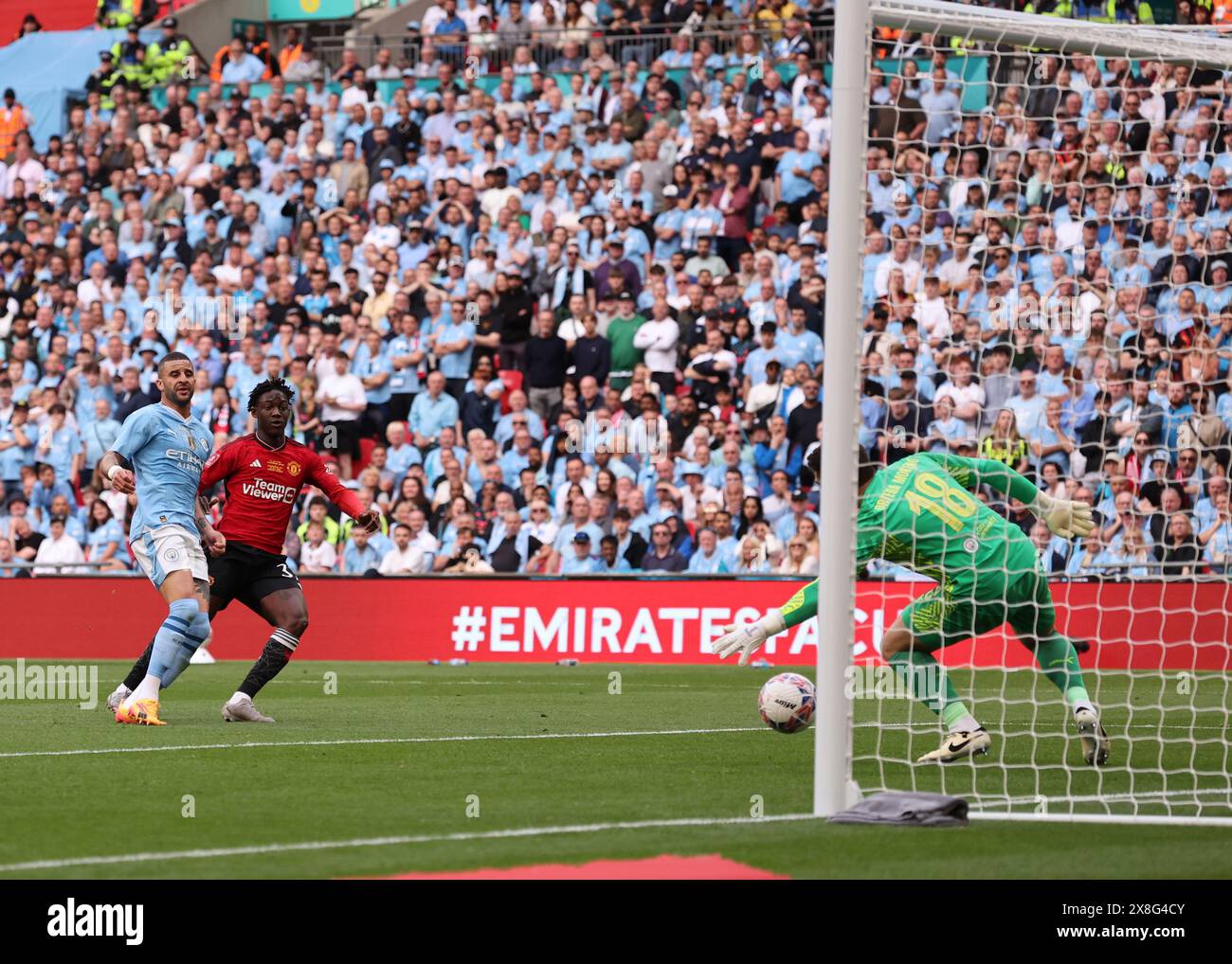Kobbie mainoo wembley may 2024 hi-res stock photography and images - Alamy