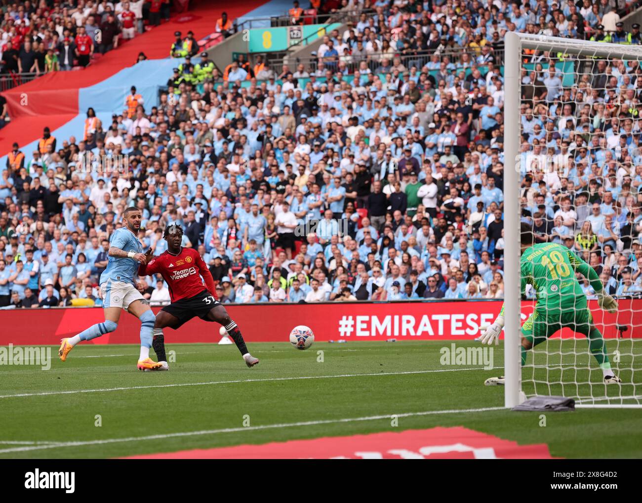 Kobbie mainoo wembley may 2024 hi-res stock photography and images - Alamy