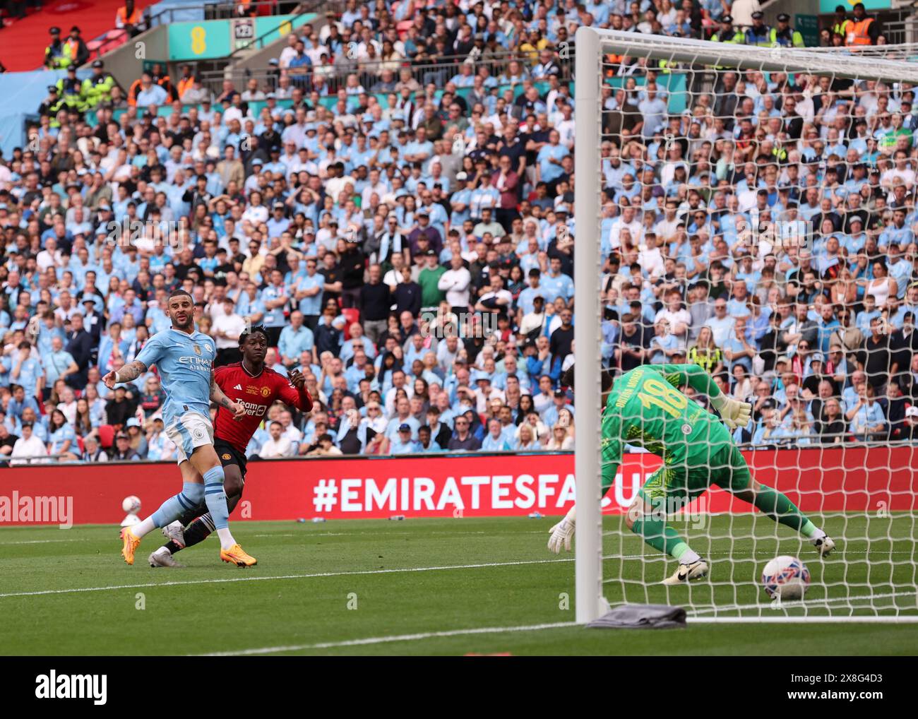 Kobbie mainoo wembley may 2024 hi-res stock photography and images - Alamy