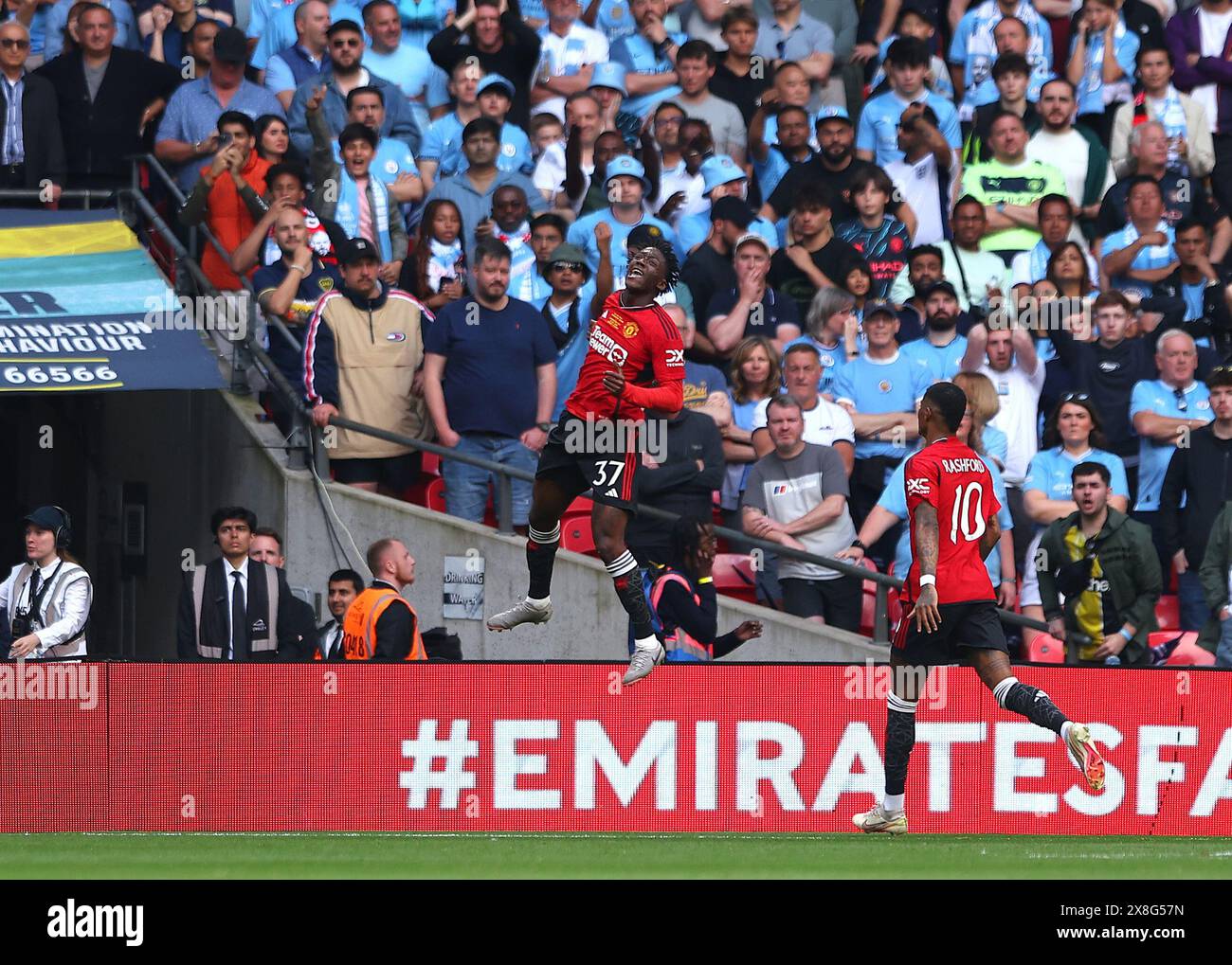 Kobbie mainoo fa cup final may 2024 hi-res stock photography and images ...