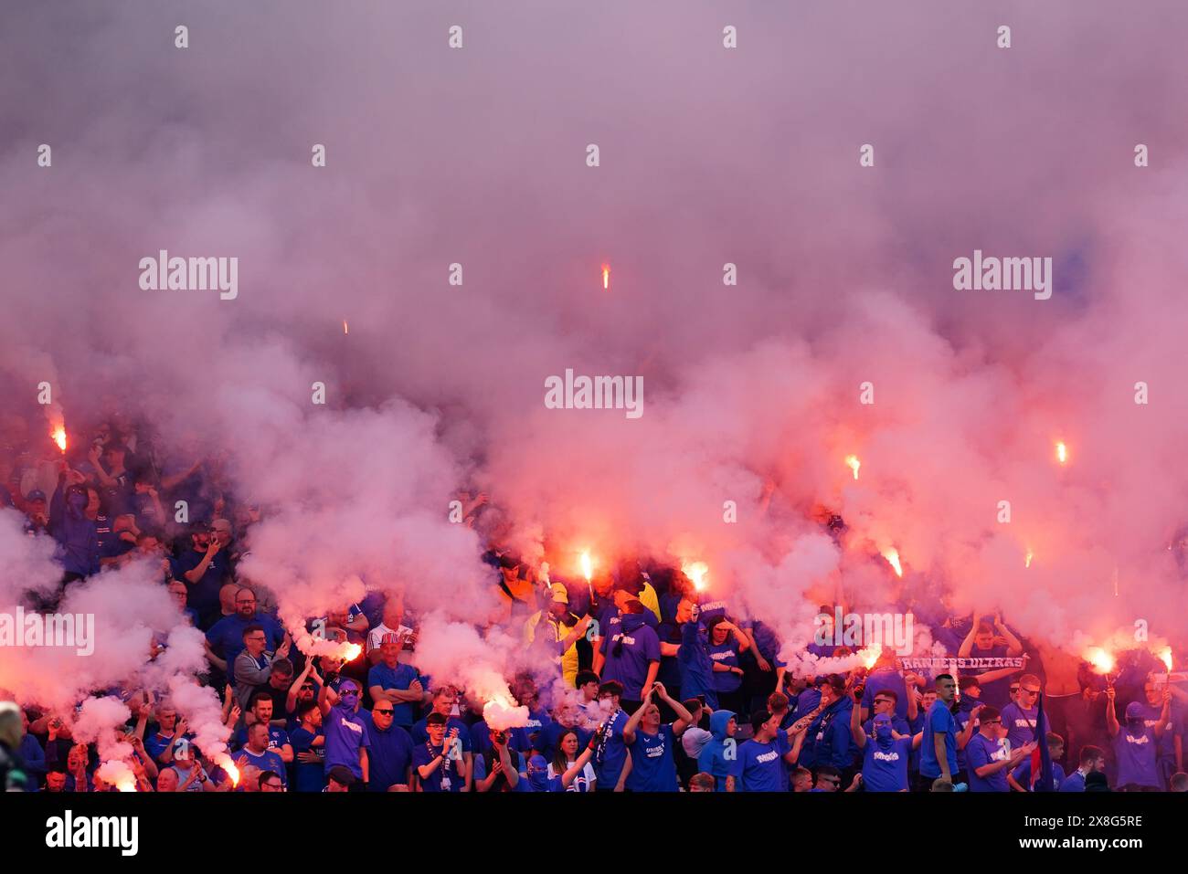 Rangers supporters during the Scottish Gas Scottish Cup final at ...