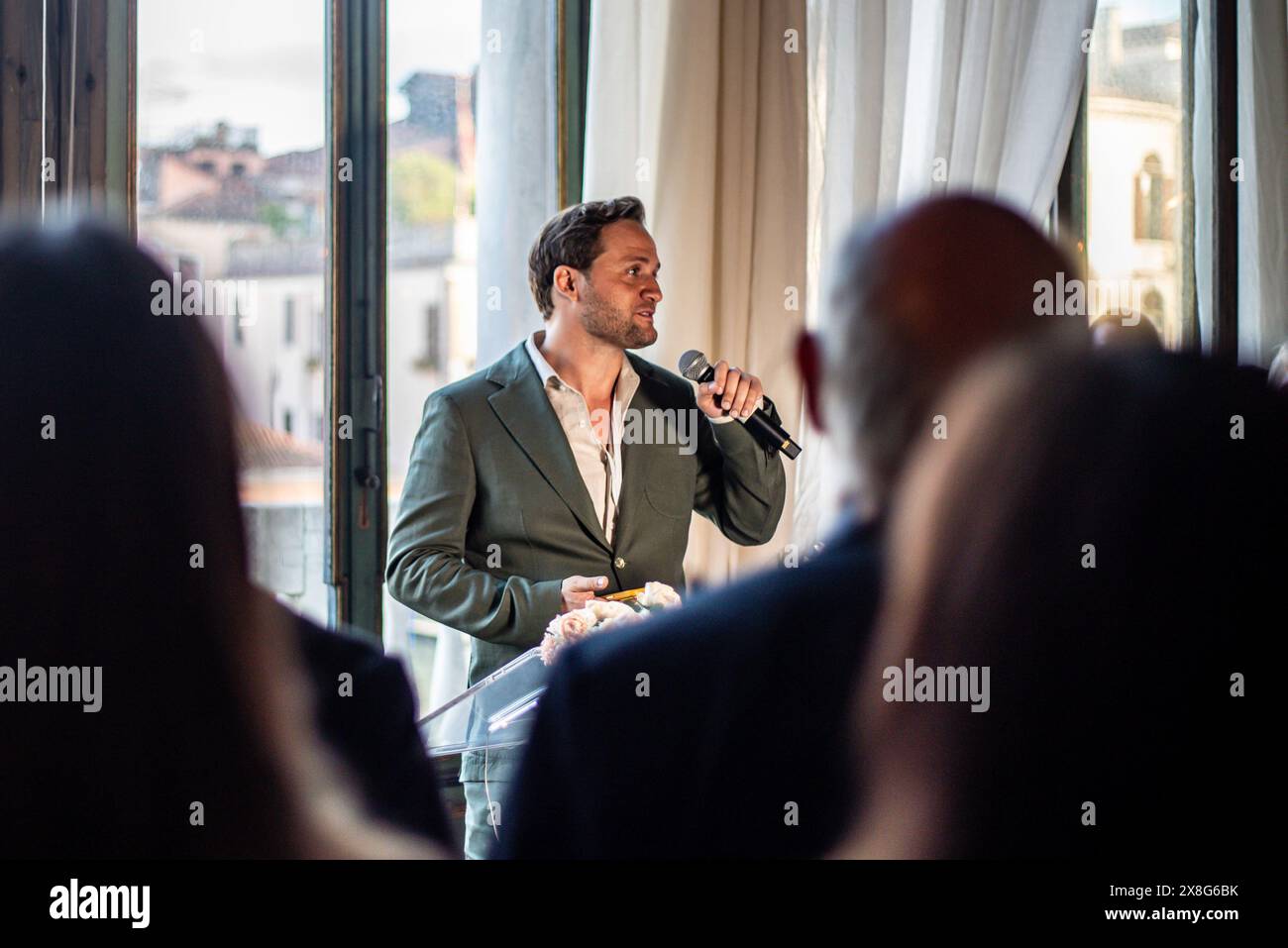 Hilton Molino Stucky, Venice, Italy, May 20, 2024, Luca Faloni Founder ...