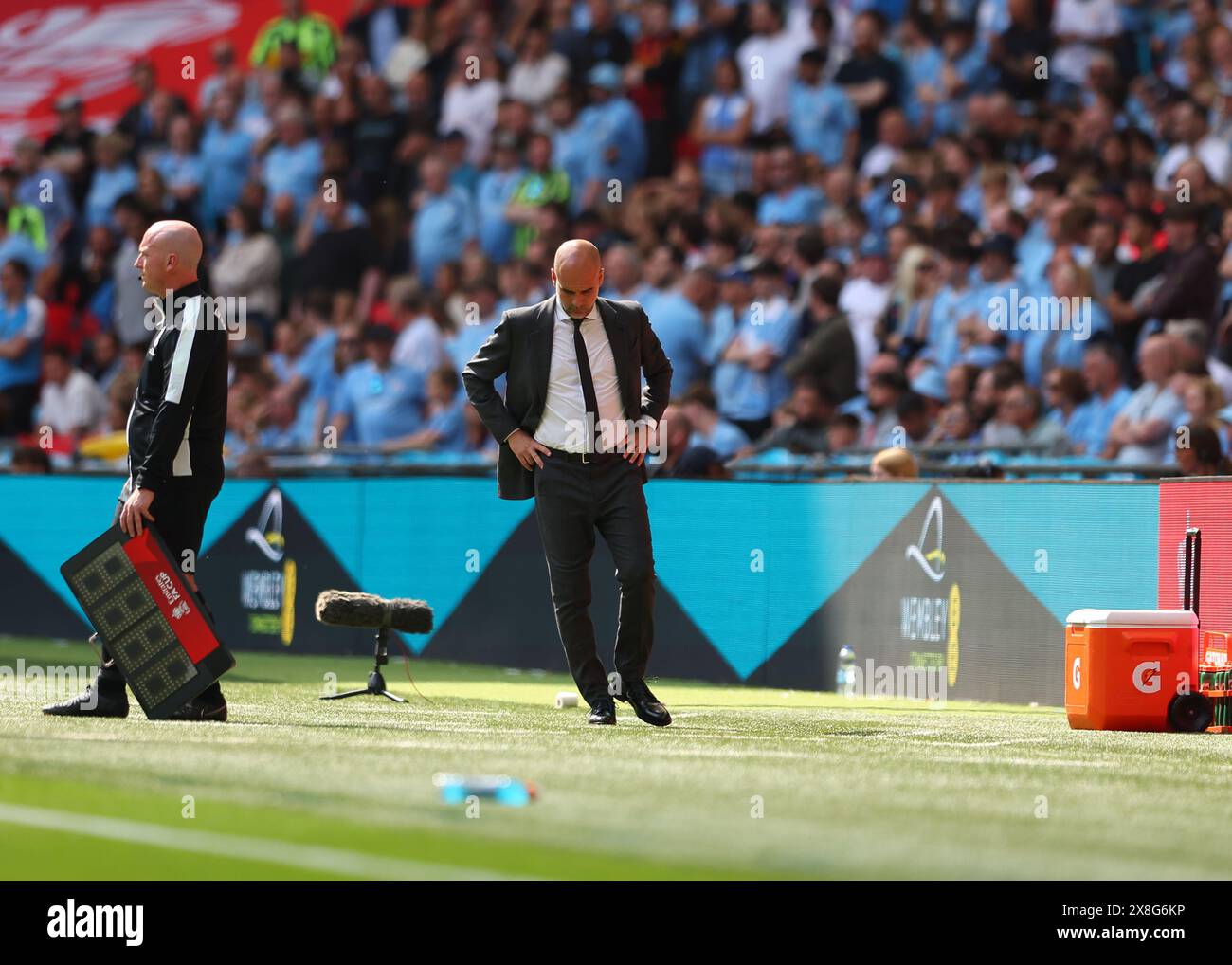 Wembley Stadium, London, UK. 25th May, 2024. FA Cup Final Football ...