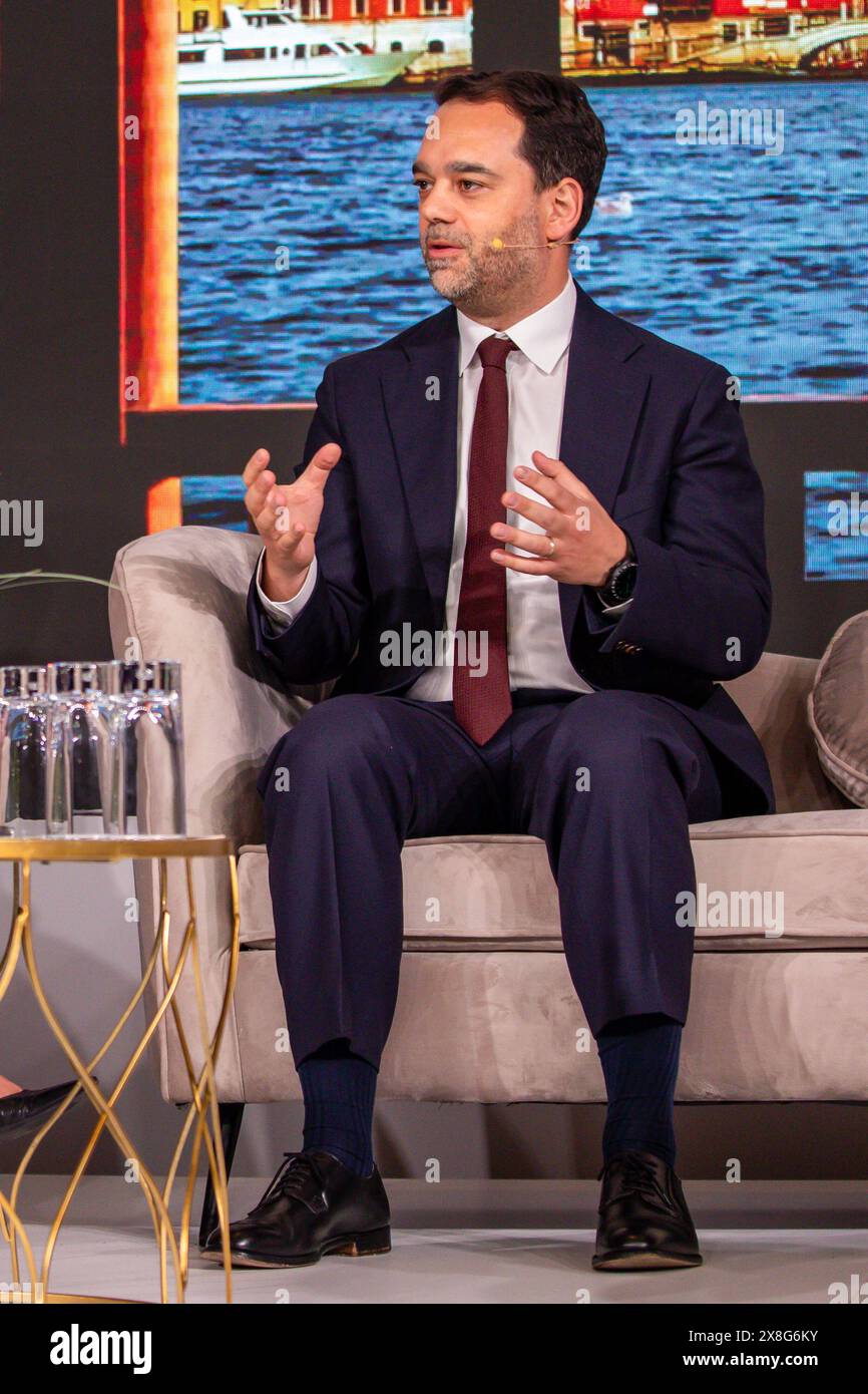Hilton Molino Stucky, Venice, Italy, May 20, 2024, Dan Ruff CEO Belmond ...