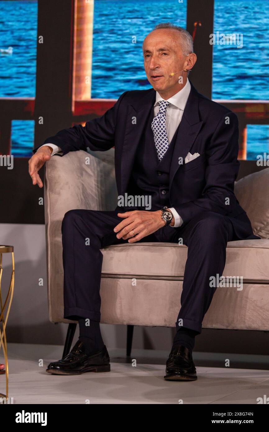 Hilton Molino Stucky, Venice, Italy, May 20, 2024, Alberto Galassi CEO ...