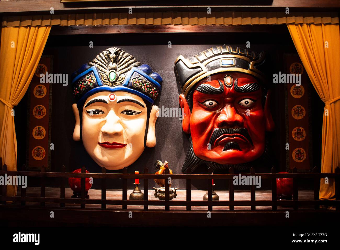 Chinese people and foreign travelers travel visit learning heritage ...