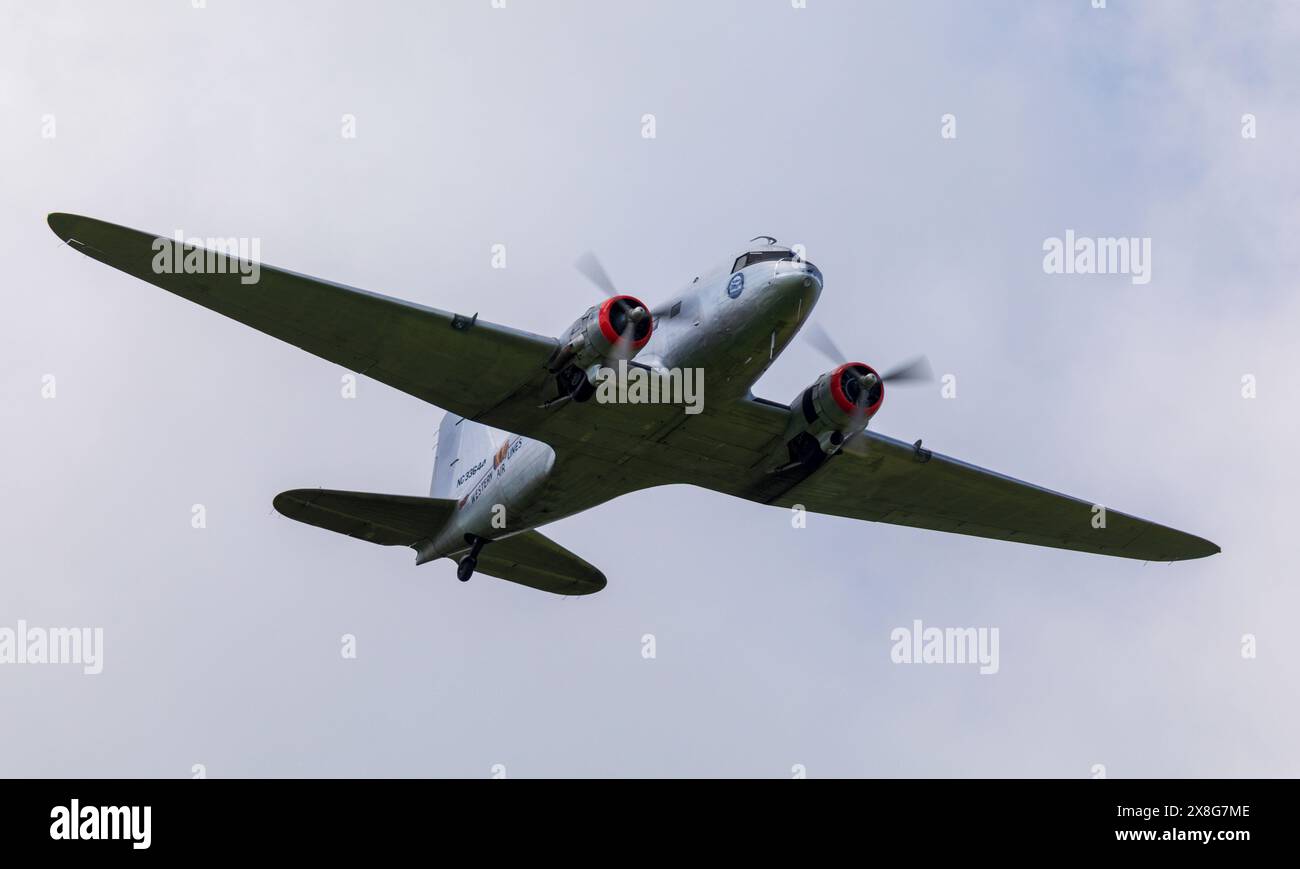 Shuttleworth, Biggleswade, Bedfordshire, UK. 25th May 2024. A Douglas ...