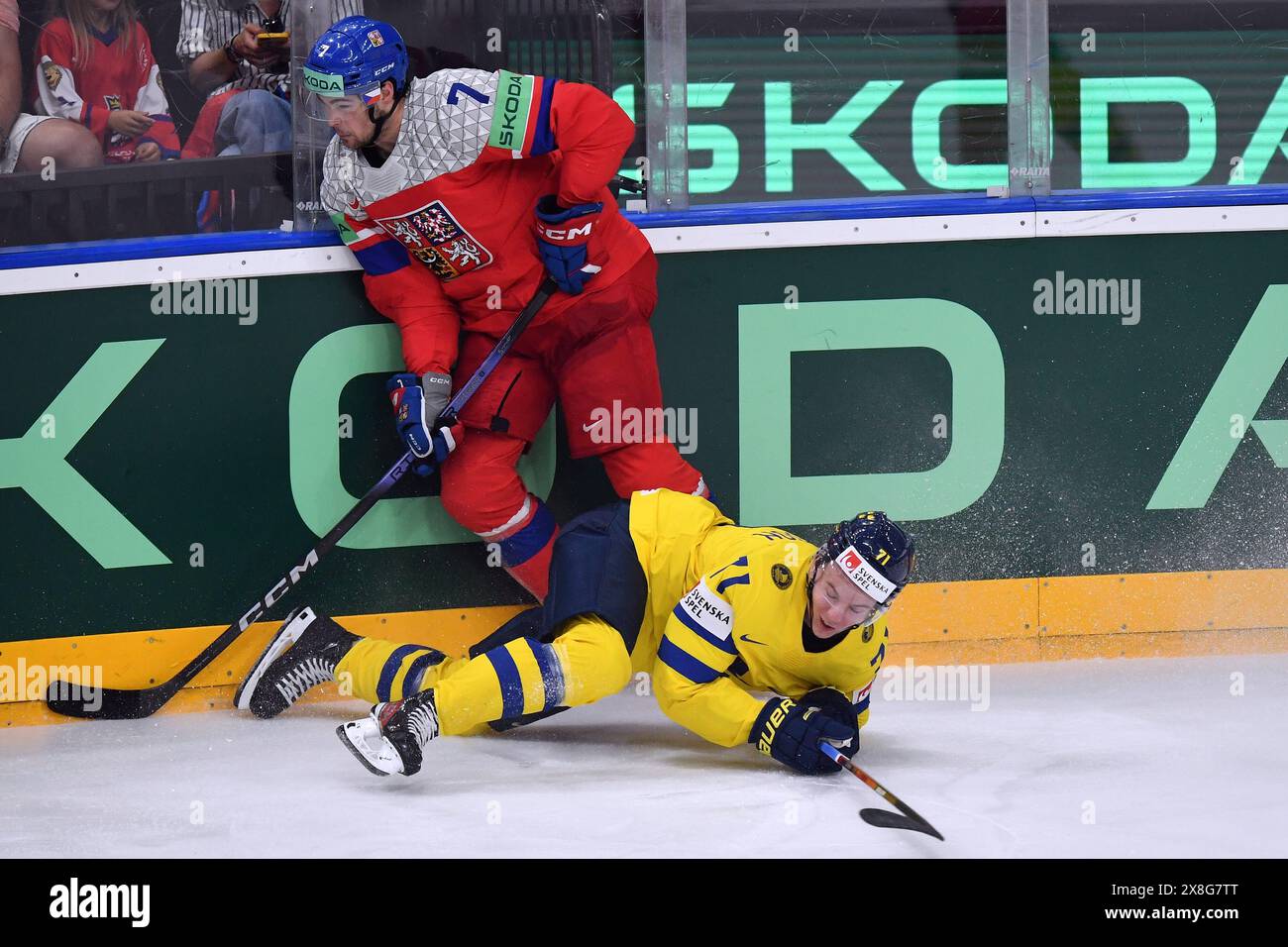 Prague, Czech Republic. 25th May, 2024. DAVID SPACEK (7) of Czech ...