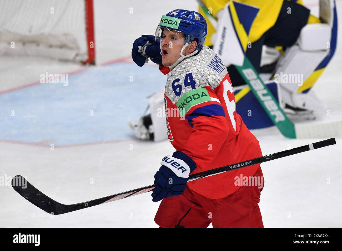 Prague, Czech Republic. 25th May, 2024. DAVID KAMPF of Czech Republic ...