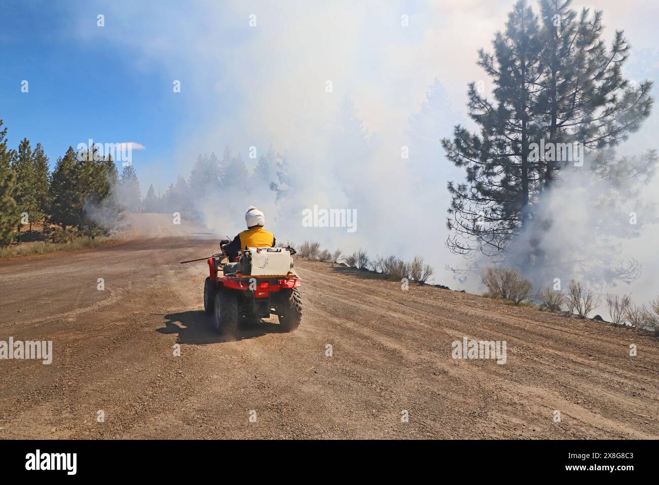Controlled fire burn hi-res stock photography and images - Alamy