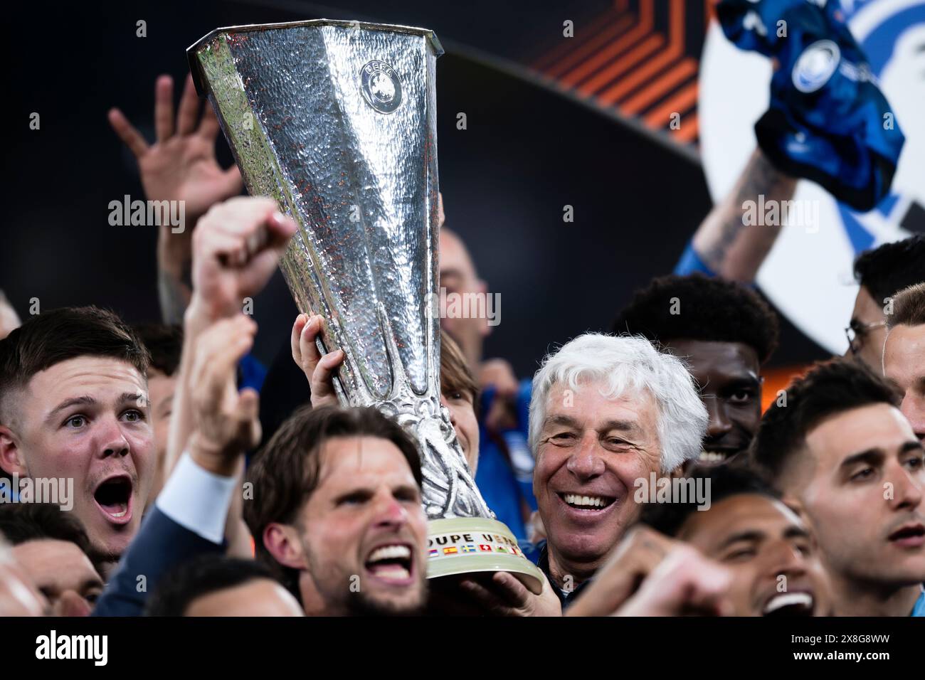 Dublin, Ireland. 22 May 2024. Gian Piero Gasperini, head coach of ...
