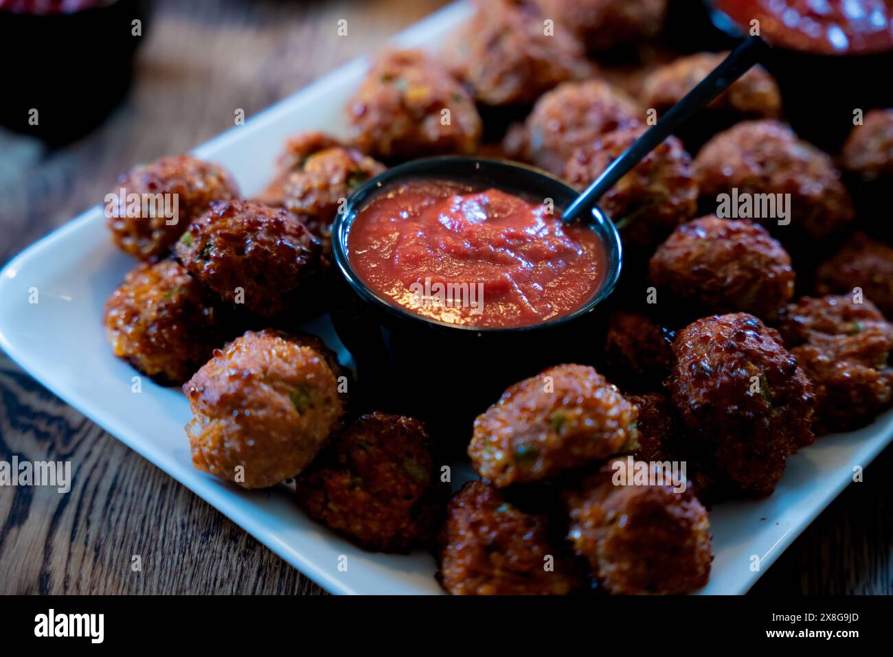 Meat balls sauce chilli hi-res stock photography and images - Alamy