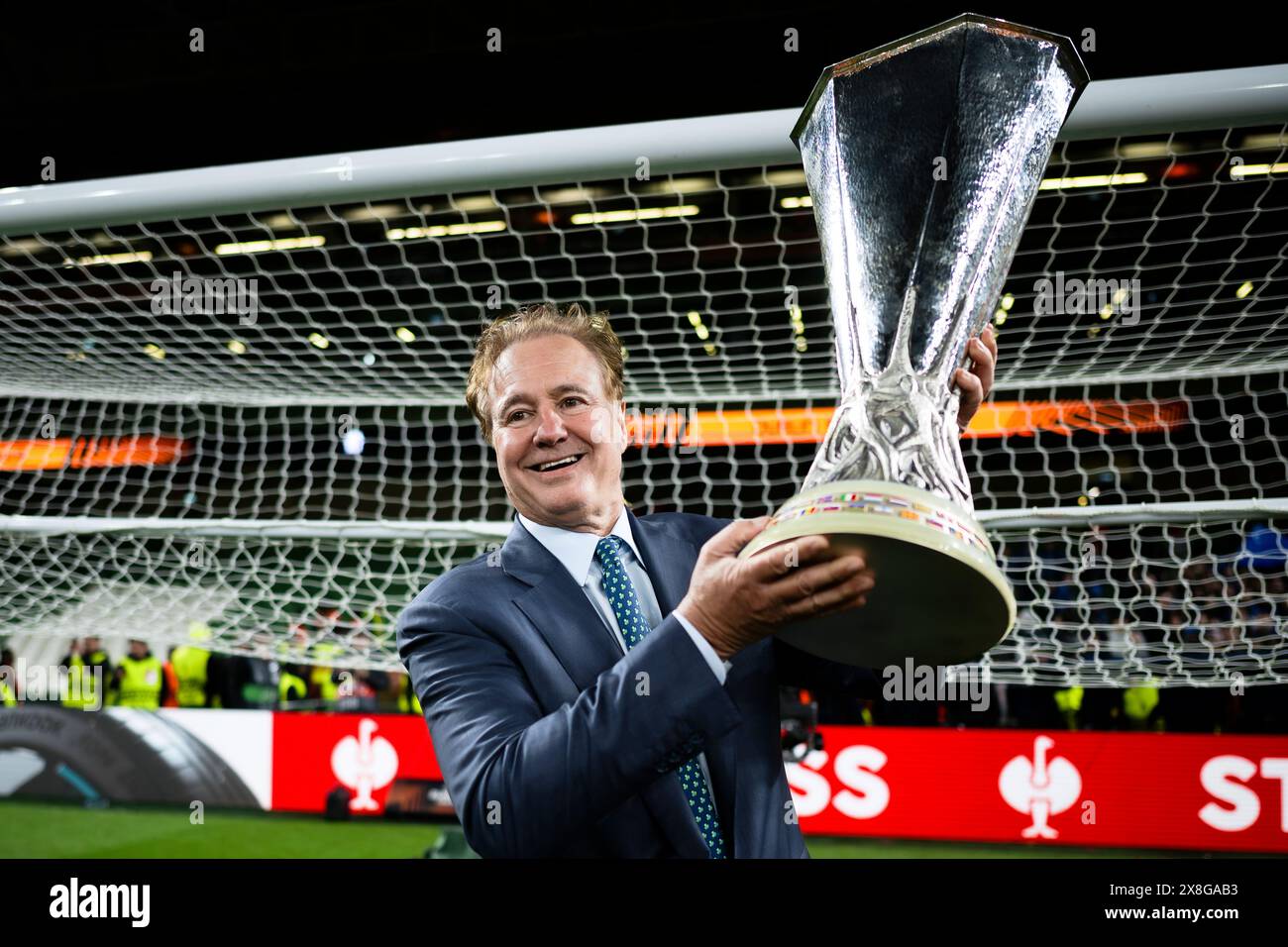 Dublin, Ireland. 22 May 2024. Stephen Pagliuca celebrates with the ...