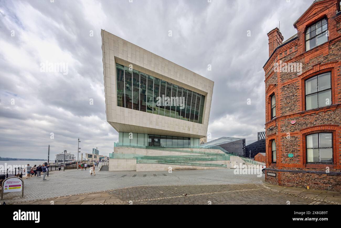 The Museum of Liverpool building on the waterfront, Liverpool ...