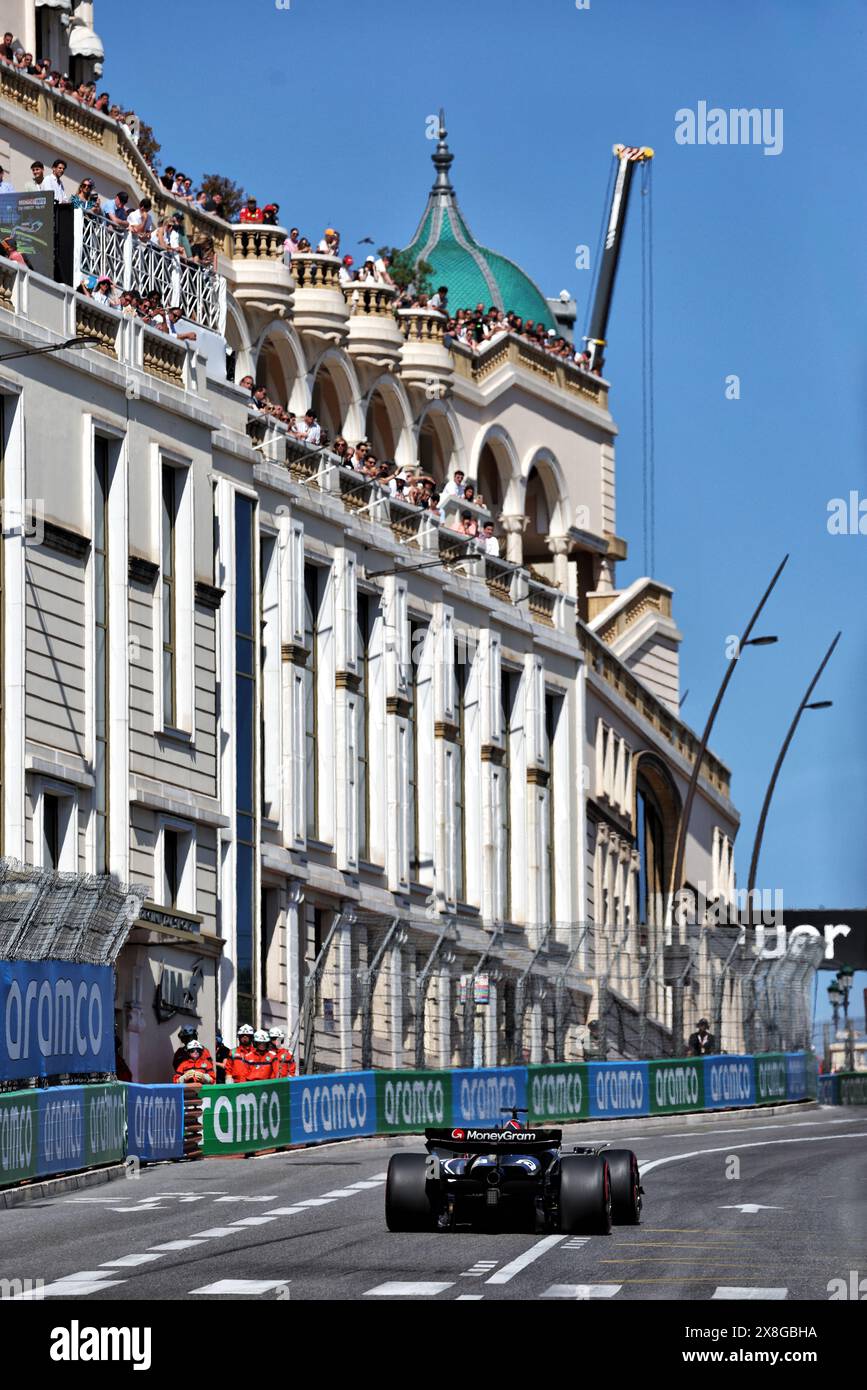 Monte Carlo, Monaco. 25th May, 2024. Kevin Magnussen (DEN) Haas VF-24. Formula 1 World ...