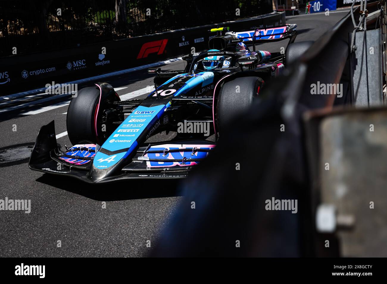 Monaco. 25th May 2024. 10 GASLY Pierre (fra), Alpine F1 Team A524 ...