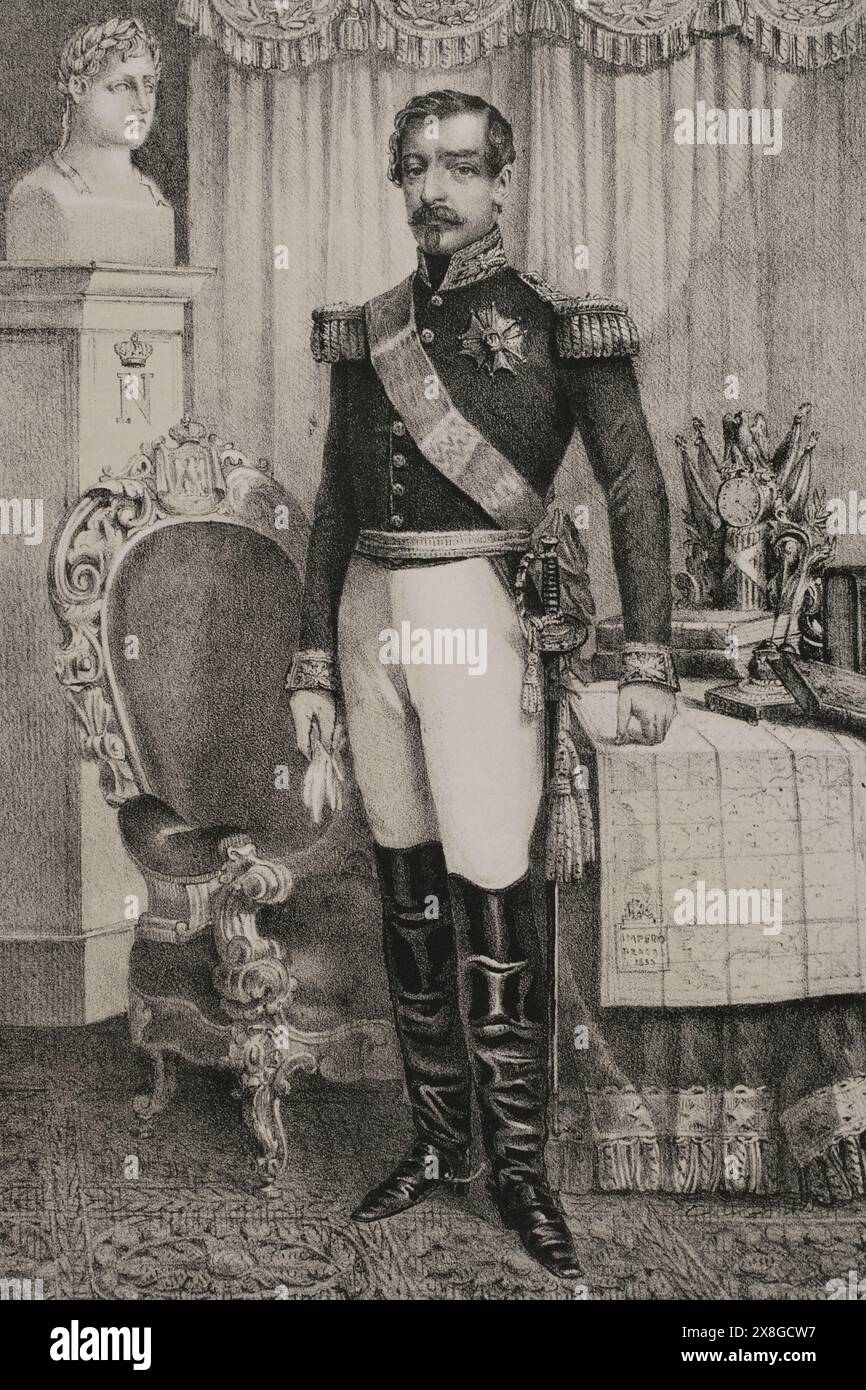 Emperor napoleon iii 1852 1870 hi-res stock photography and images - Alamy