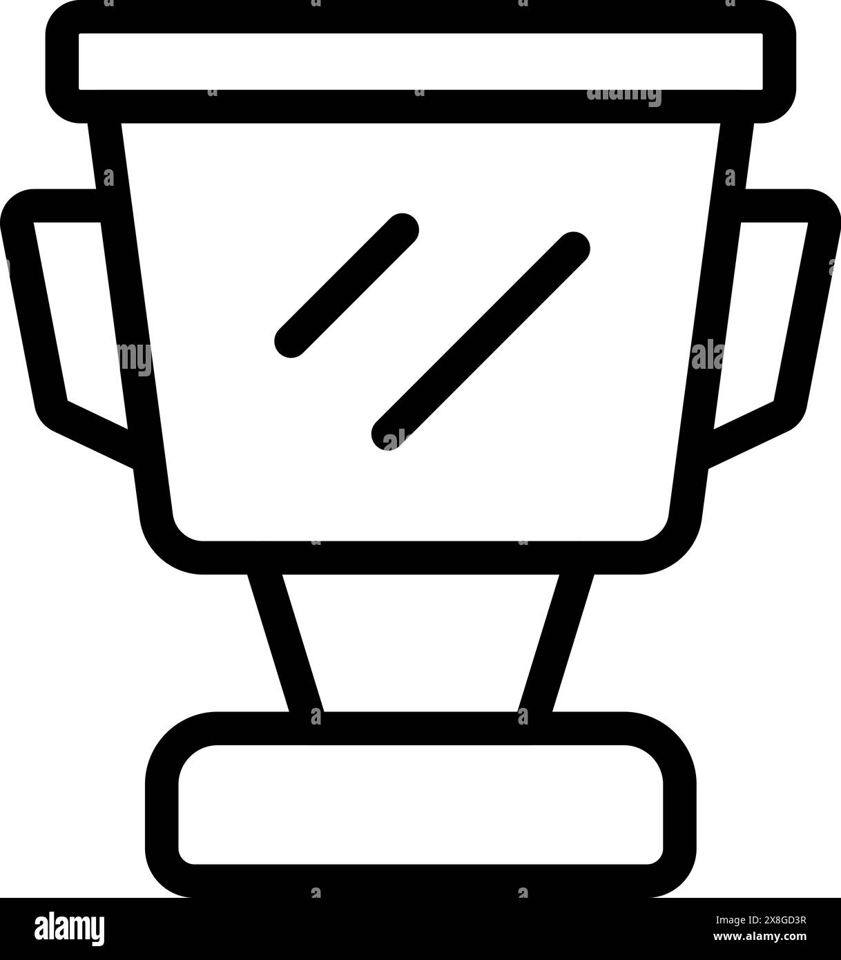 Championship recognition symbol Black and White Stock Photos & Images ...