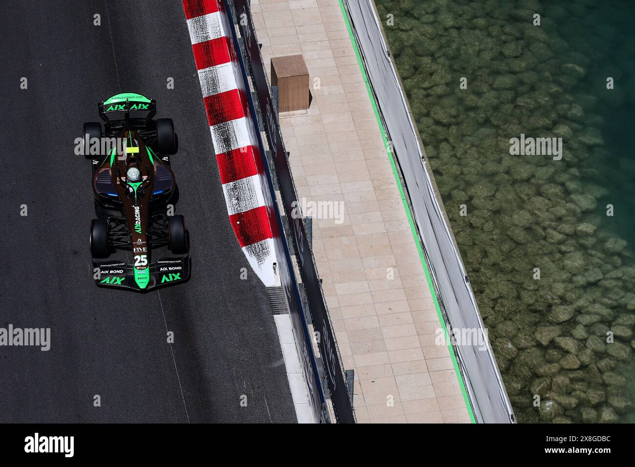 25 BARNARD Taylor (gbr), PHM AIX Racing, Dallara F2 2024, action during ...