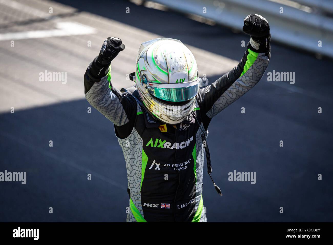 BARNARD Taylor (gbr), PHM AIX Racing, Dallara F2 2024, portrait ...