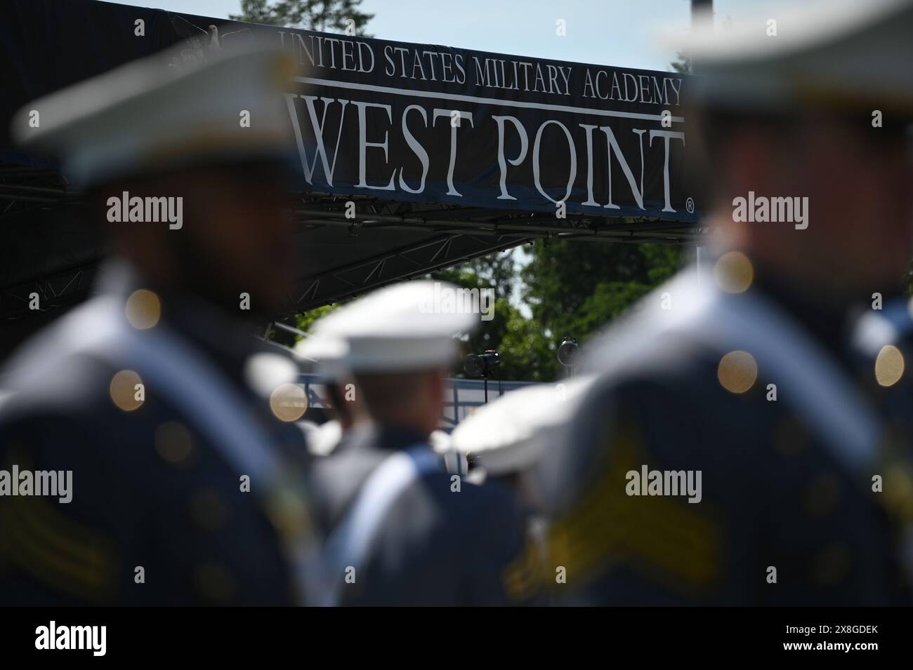 New York, USA. 25th May, 2024. Graduating class USMA Corps of Cadets ...