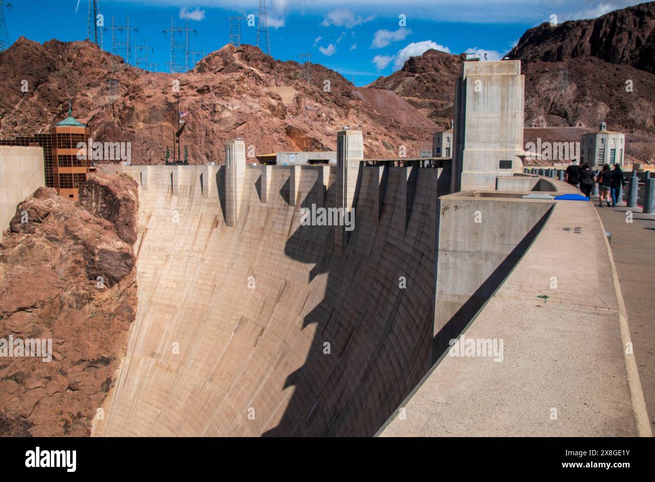 Desert highway near hoover dam hi-res stock photography and images - Alamy