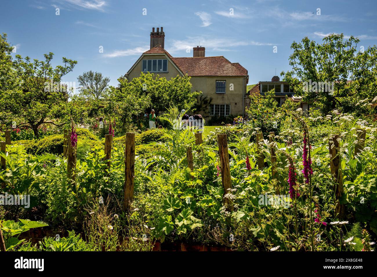 Firle, May 25th 2024: Charleston Farmhouse and garden Stock Photo - Alamy
