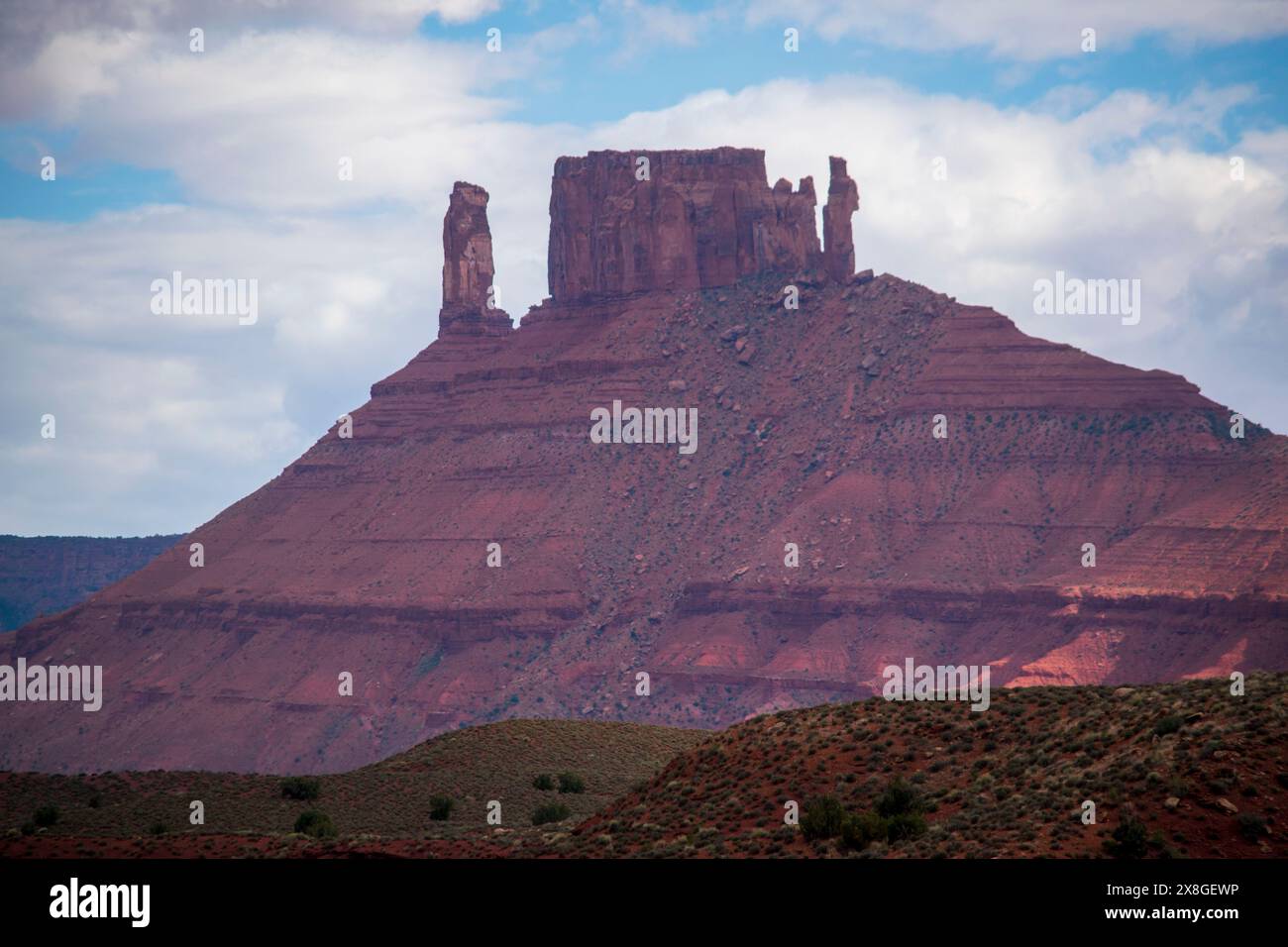 Utah's Castle Valley features astonishing buttes and mesas near Moab ...