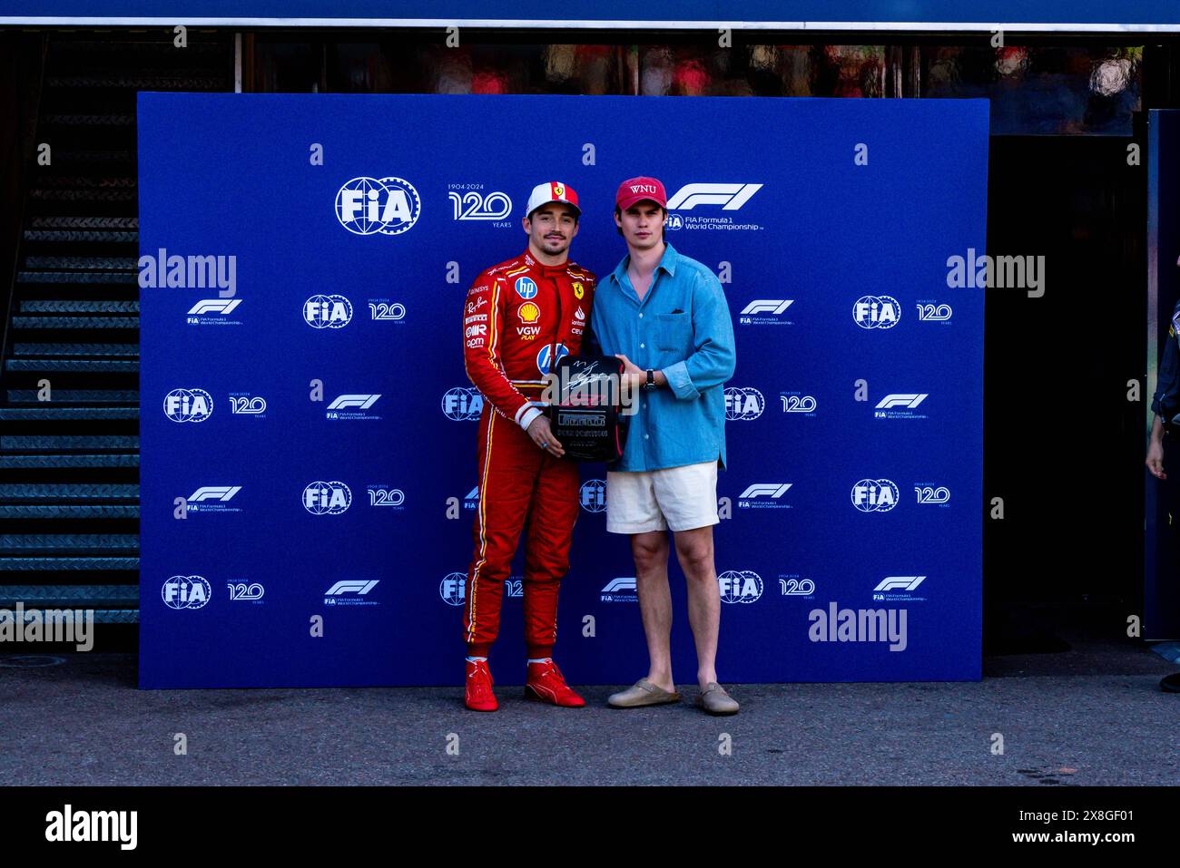 Monaco, Monaco. 25th May, 2024. Scuderia Ferrari HP F1 team's ...