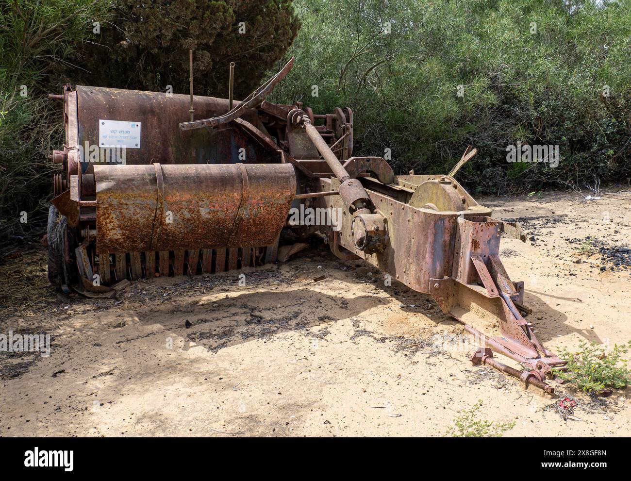 Antique agricultural machines Stock Photo - Alamy
