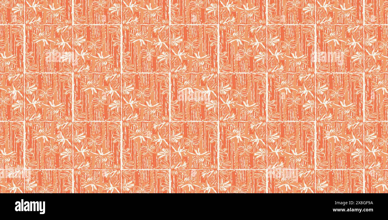 Peach fuzz botanical border texture background with color of the year ...