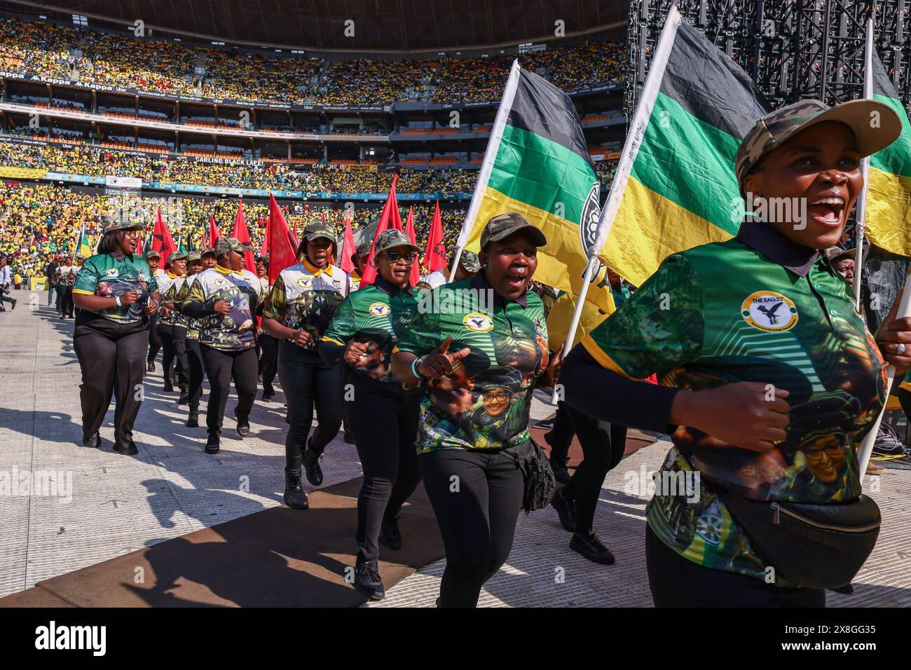 Cultural dancers perform during the final African National Congress ...