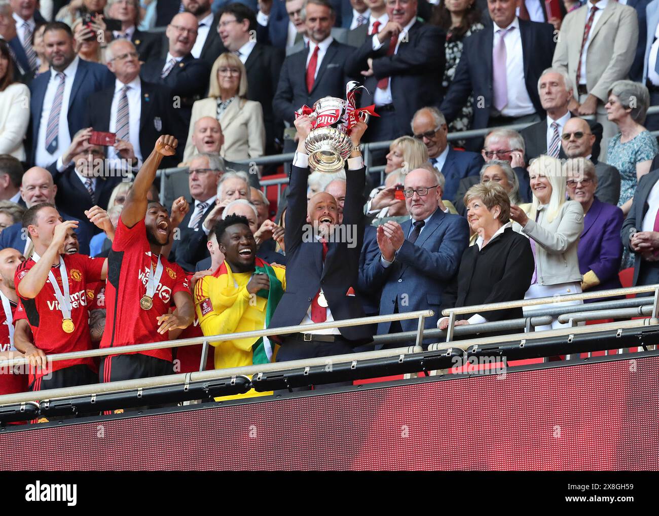 Wembley Stadium, London, UK. 25th May, 2024. FA Cup Final Football ...