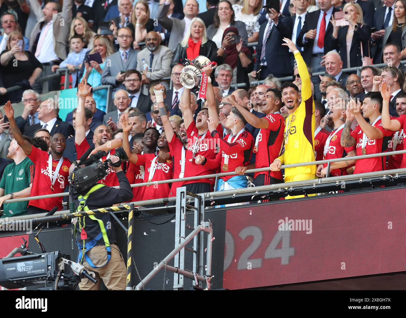 Wembley Stadium, London, UK. 25th May, 2024. FA Cup Final Football ...