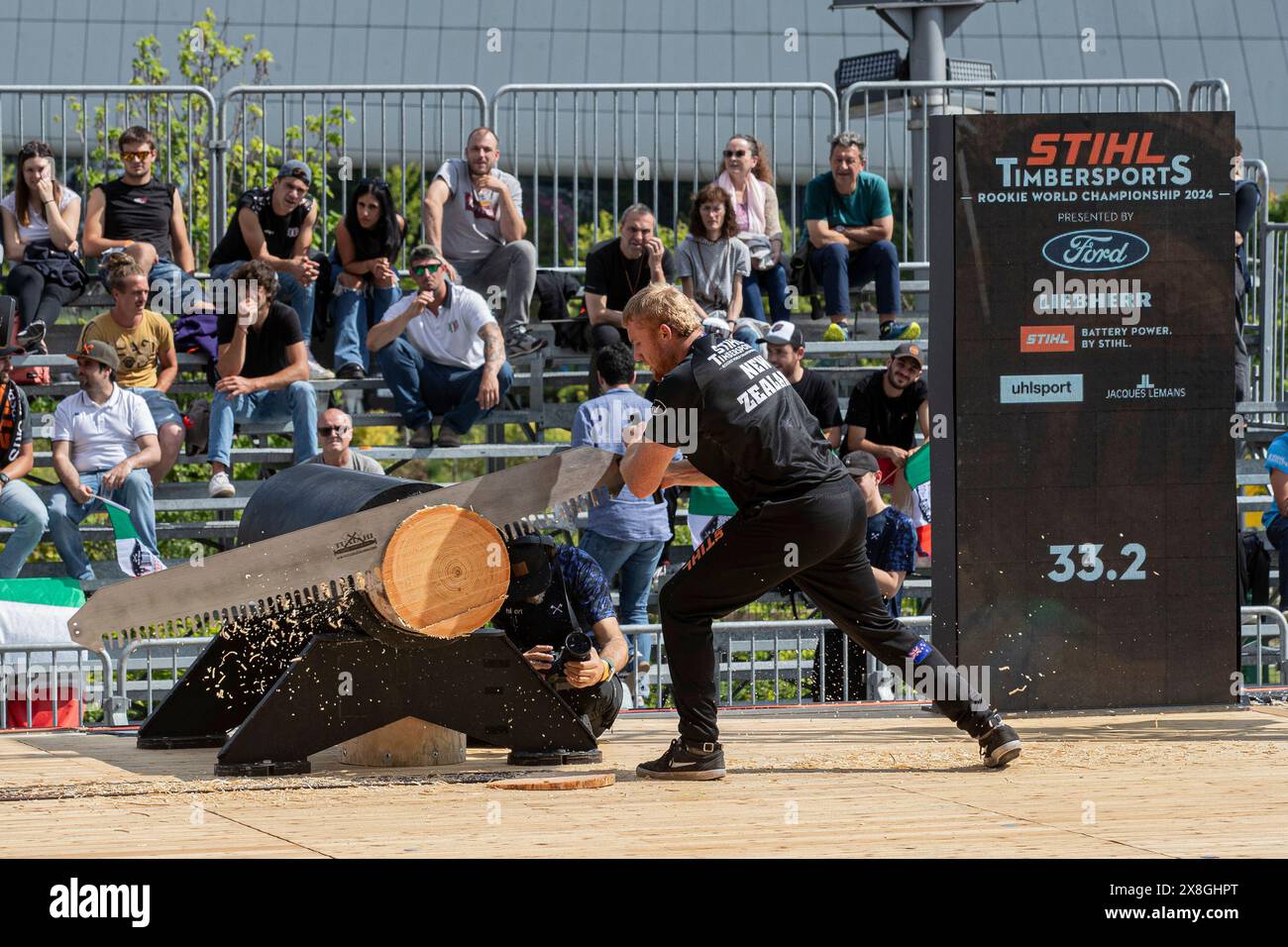 Milano, Italia. 25th May, 2024. Taglialegna Rookie World Championship ...