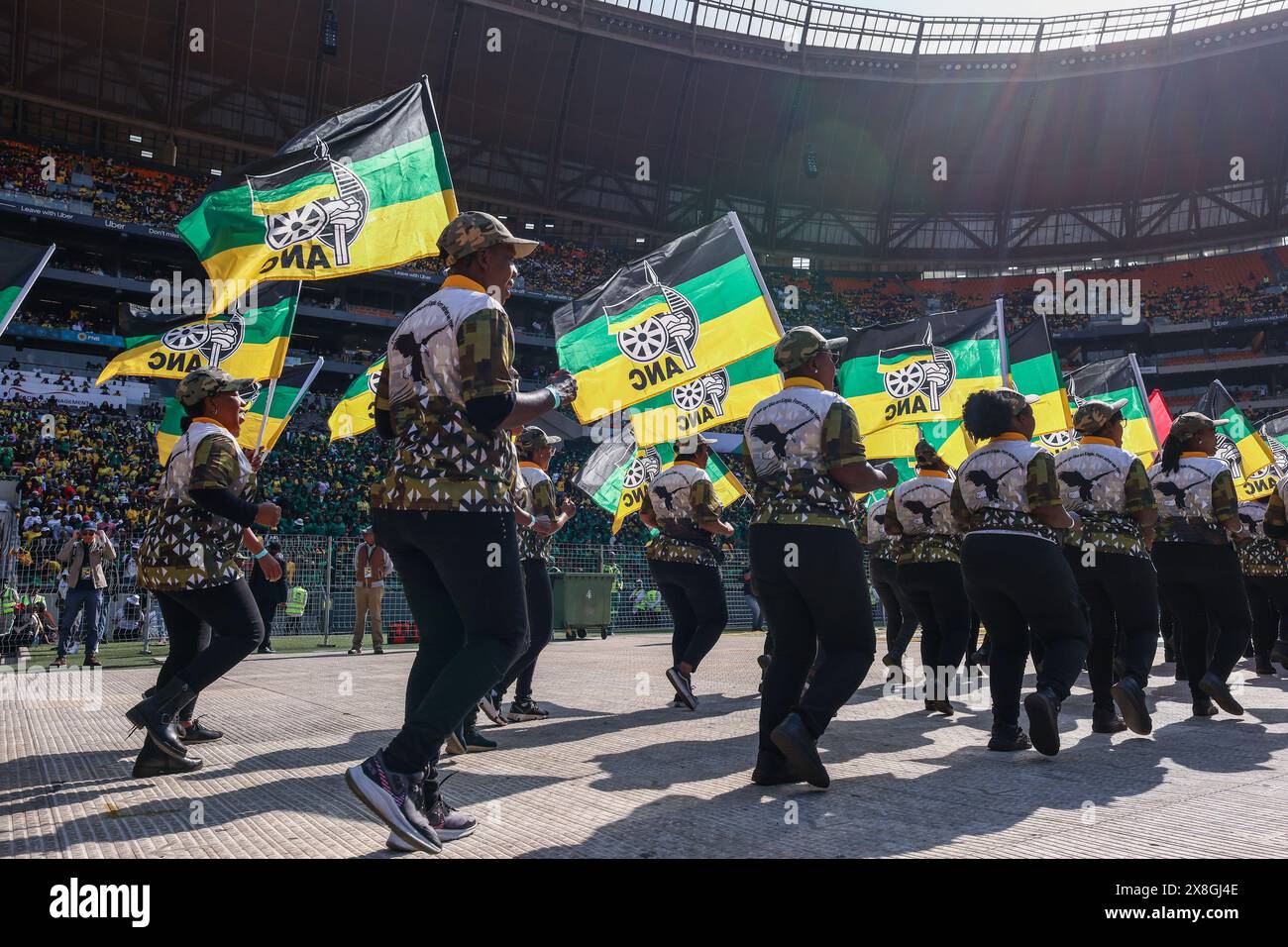 Cultural dancers perform during the final African National Congress ...