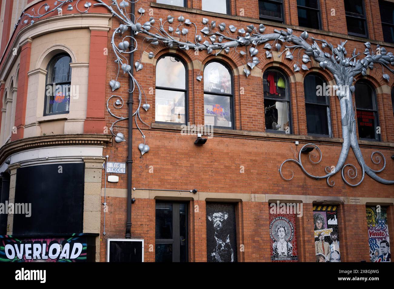 Afflecks facade in Manchester,England Stock Photo - Alamy