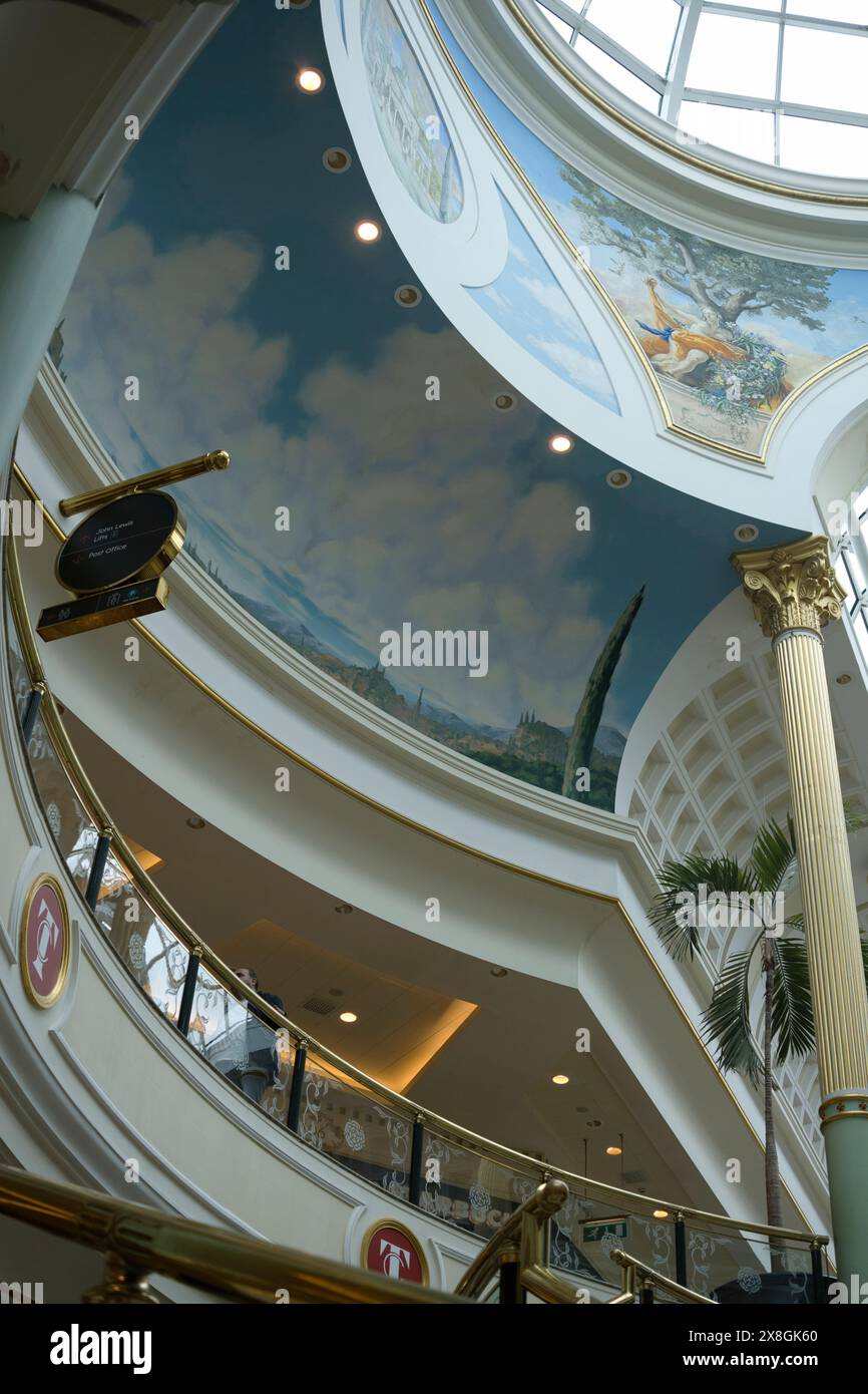 Inside The Trafford Centre , a large indoor shopping centre and ...